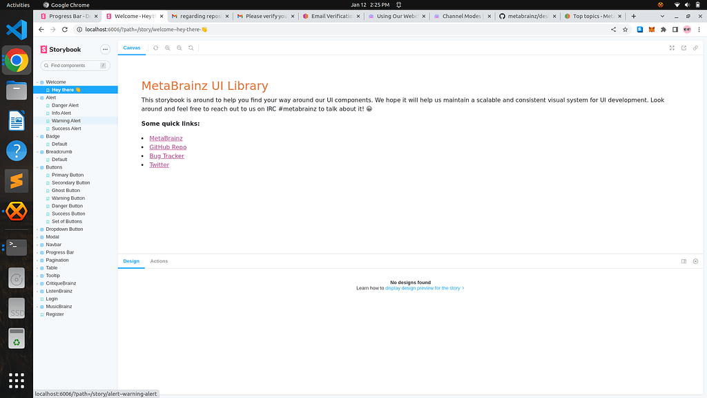 Discussion about React based design - system repo - Development - MetaBrainz Community Discourse
