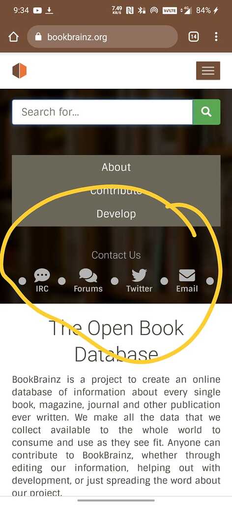 Revamping of footer @bookbrainz-site - BookBrainz - MetaBrainz Community Discourse